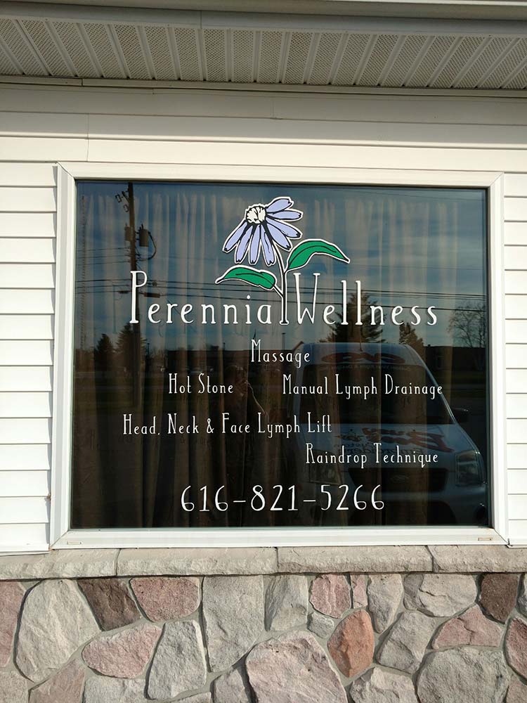 Custom Vinyl Signs & Designs and Busy Bee’s Custom Embroidery-Perennial ...